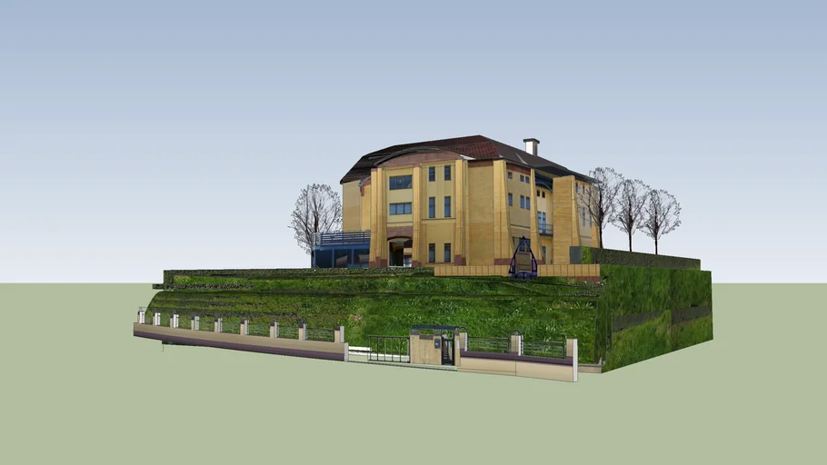 VILLA ESCHE - HENRY VAN DE VELDE MUSEUM | 3D Warehouse