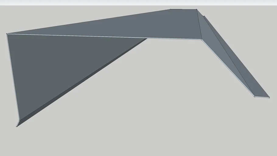 Gable Trim (R Panel) | 3D Warehouse