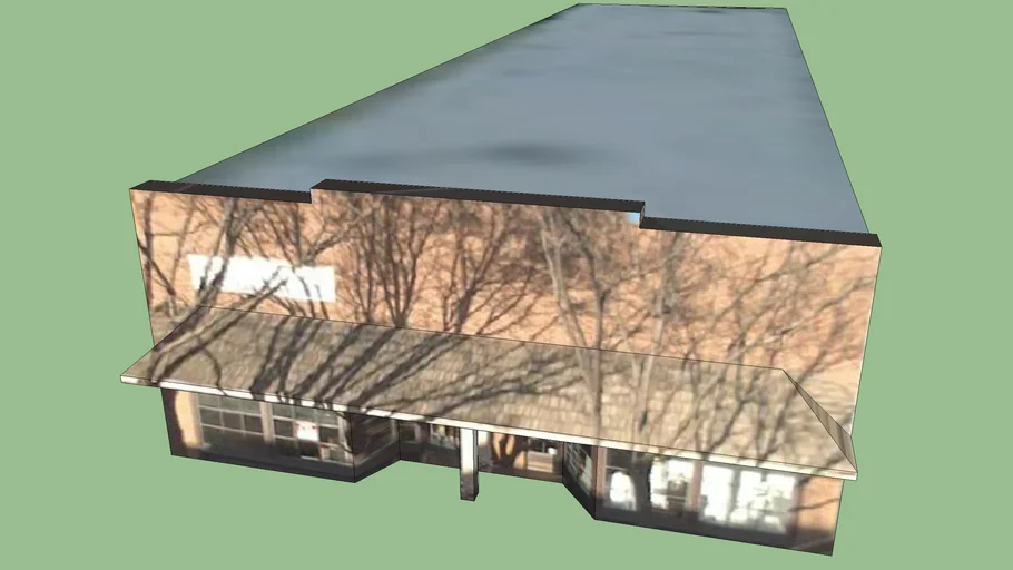 Storefront on Main Street | 3D Warehouse