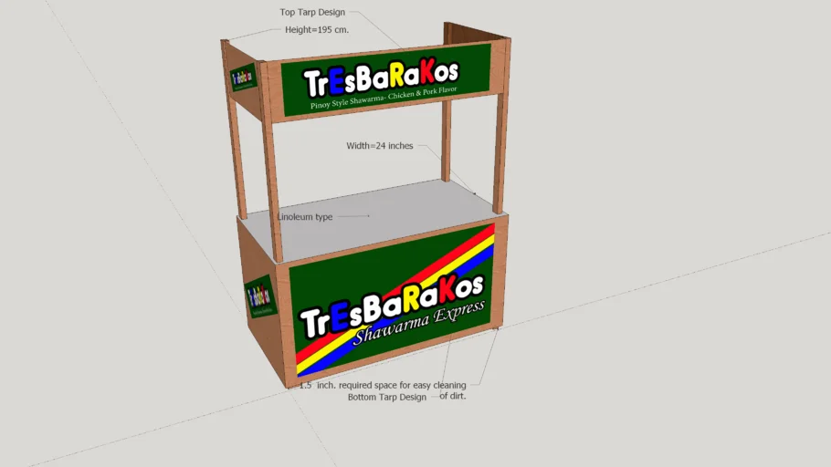 Food Cart | 3D Warehouse