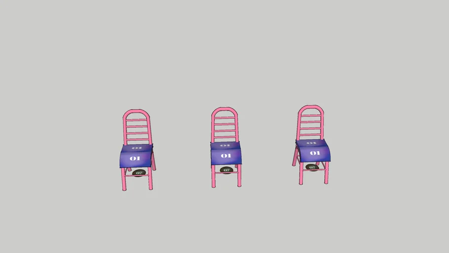 3 chairs | 3D Warehouse