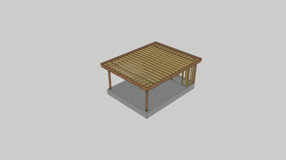 Pavilion Framing Model | 3D Warehouse