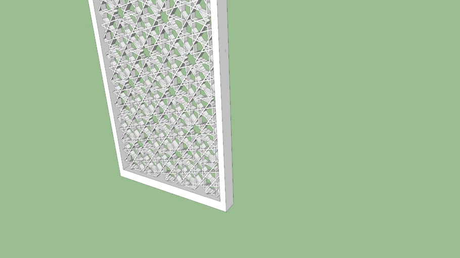 Islamic screen | 3D Warehouse