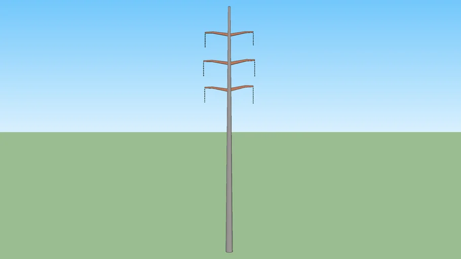 Utility Post on S. Stratford Rd. in Winston-Salem, North Carolina | 3D ...