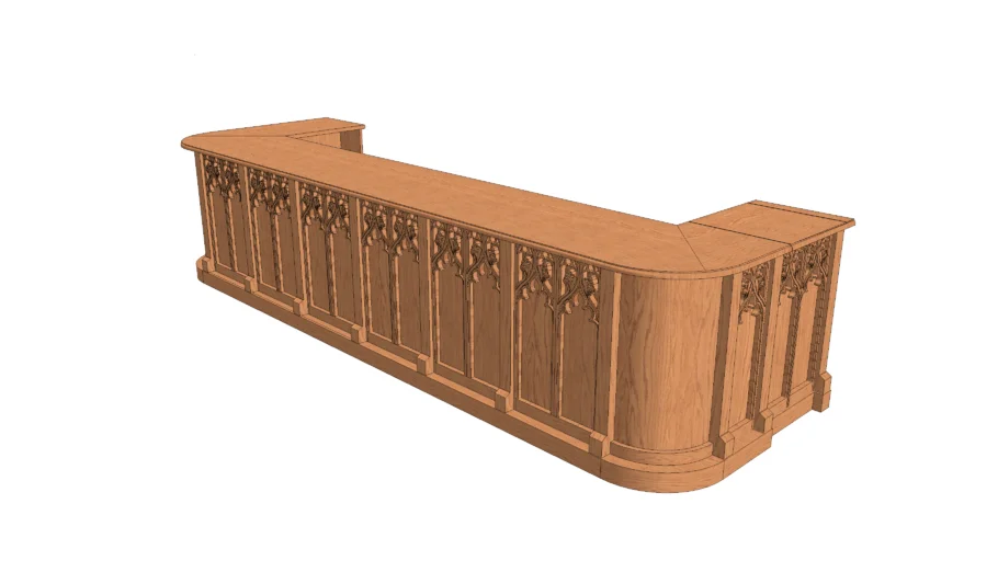 Gothic Counter large | 3D Warehouse