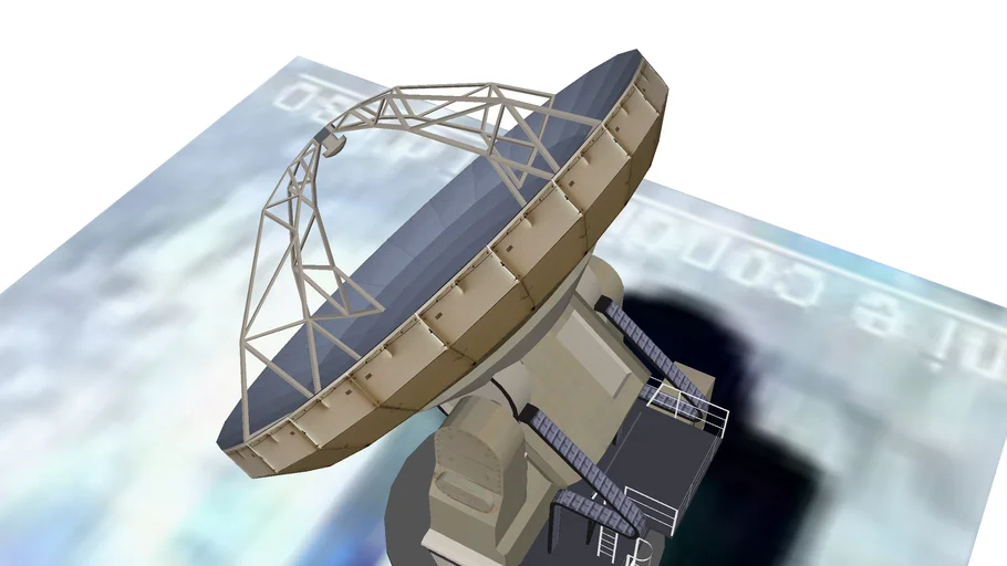 Atacama Large Millimeter Array antenna 3-66 | 3D Warehouse