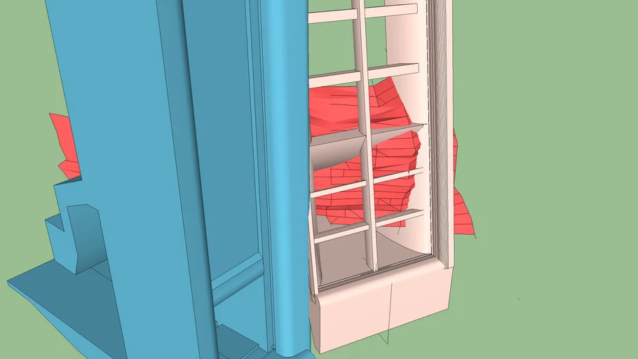 Right Bank Flushing Tunnel & Power Intake | 3D Warehouse