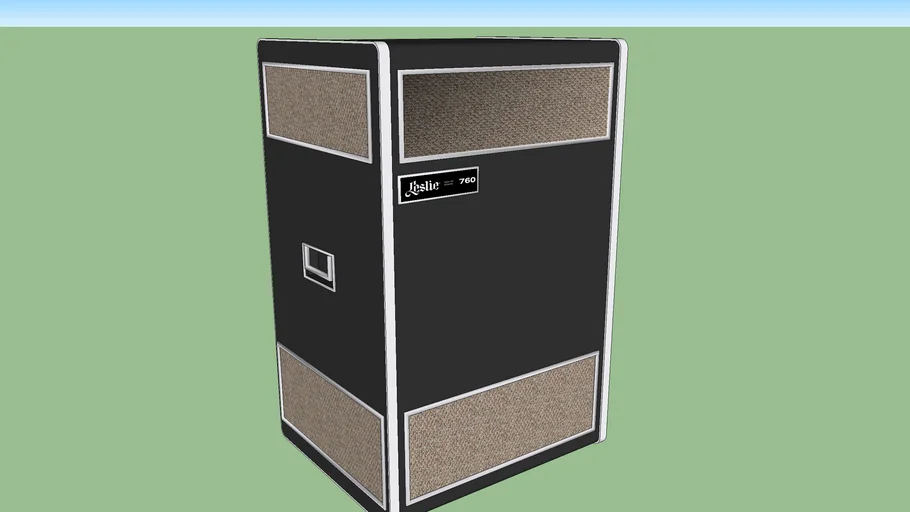 HAMMOND LESLIE SPEAKER 760 SOLID STATE | 3D Warehouse