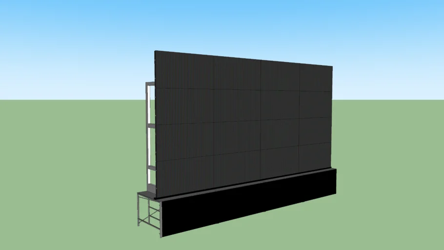 LED SCREEN 24 X 12 | 3D Warehouse