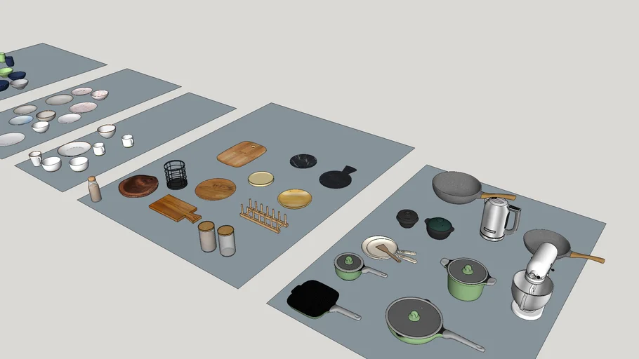 Kitchen & Dining | 3D Warehouse