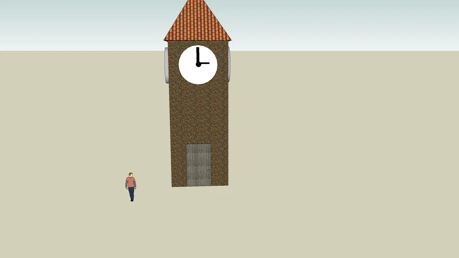 clock tower | 3D Warehouse