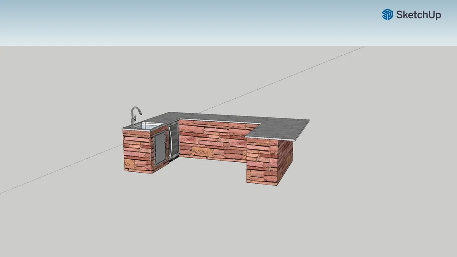 outdoor kitchen | 3D Warehouse
