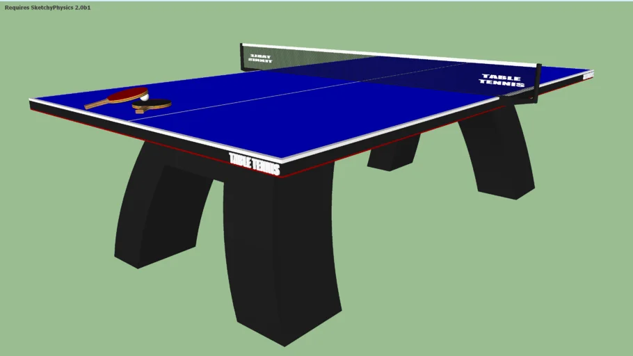 Table Tennis | 3D Warehouse