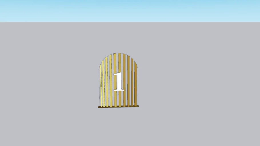 Number table | 3D Warehouse