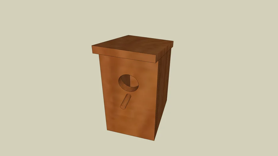 Simple Bird House | 3D Warehouse