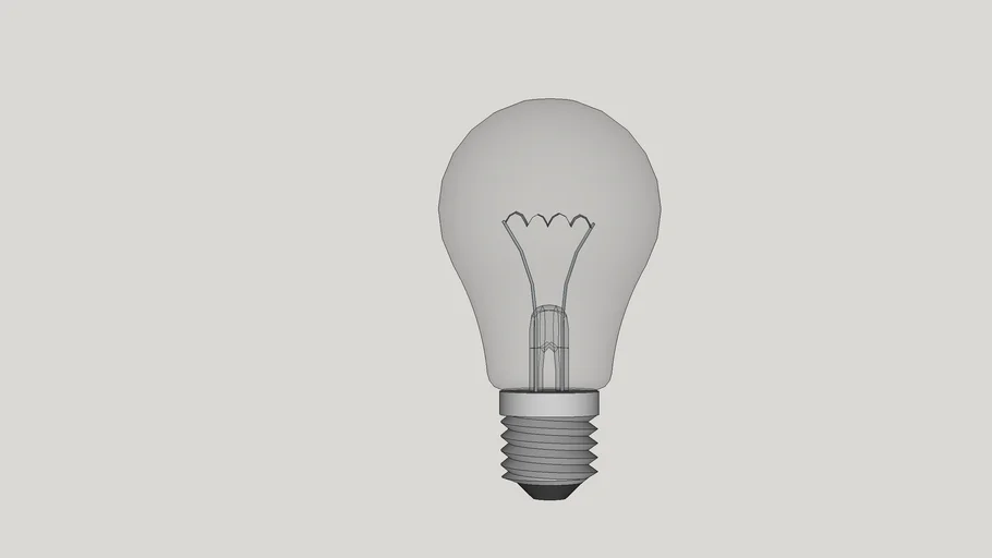 Incandescent Bulb 1 | 3D Warehouse