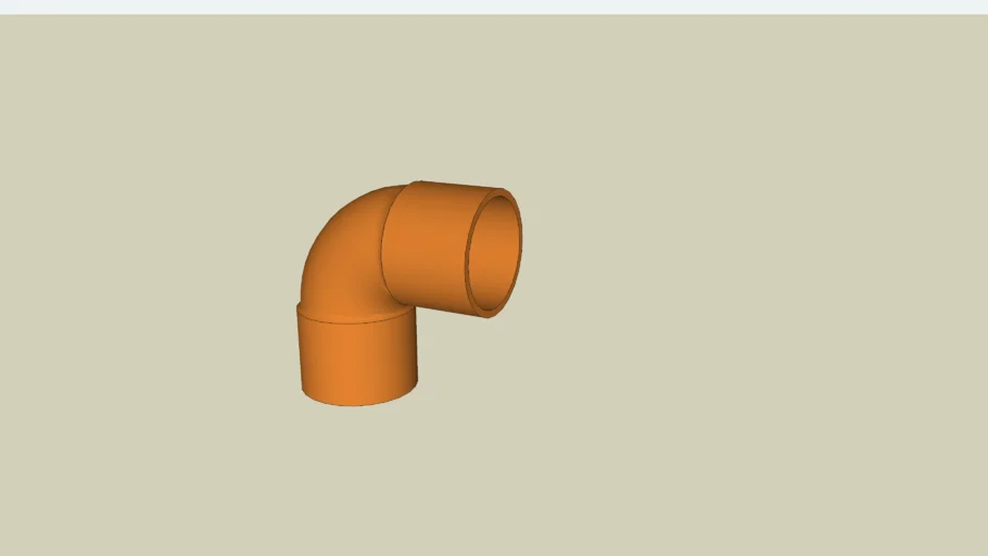 copper elbow 90 | 3D Warehouse