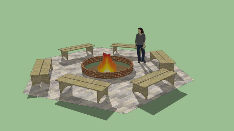 fire pit | 3D Warehouse