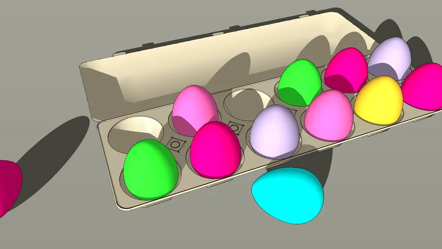 Easter Eggs | 3D Warehouse