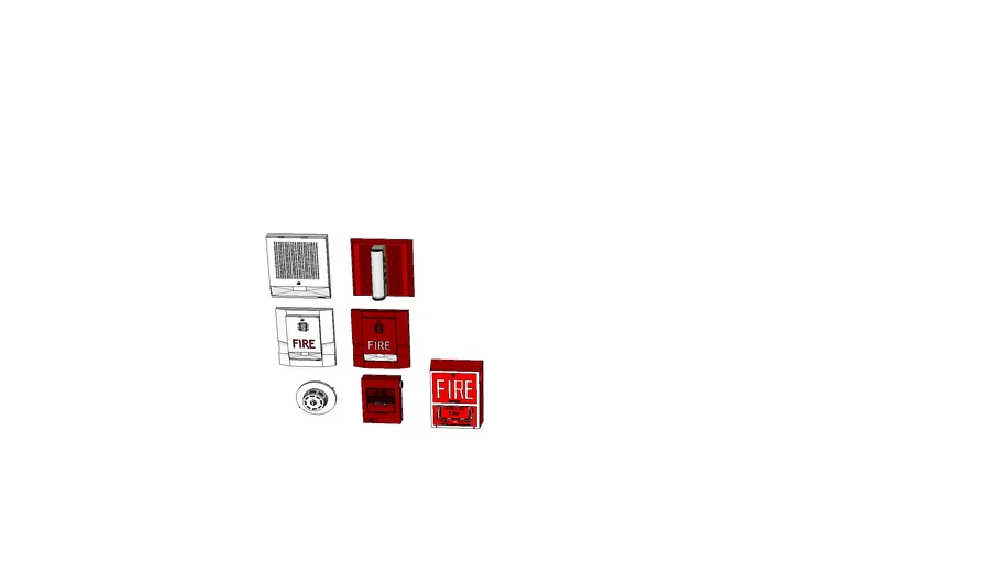 Fire Alarms | 3D Warehouse