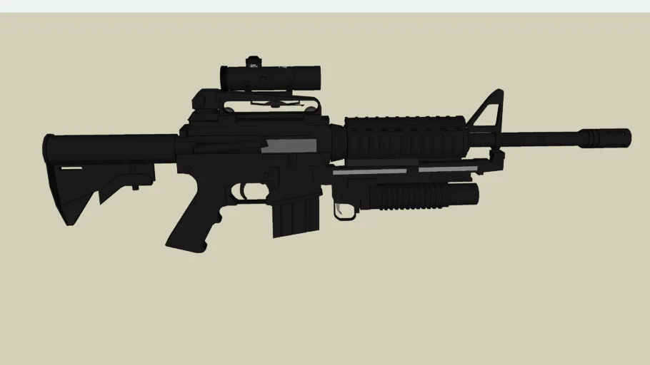 M4 SOPMOD | 3D Warehouse