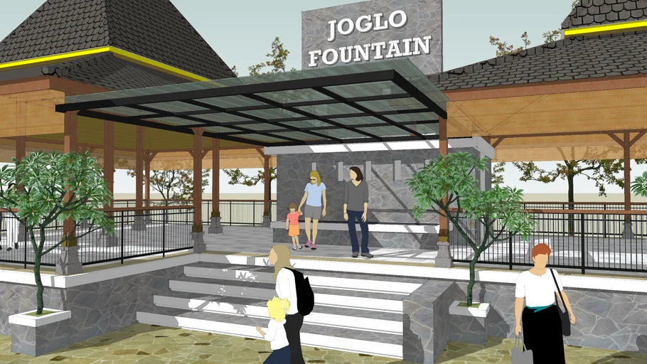 pendopo joglo | 3D Warehouse
