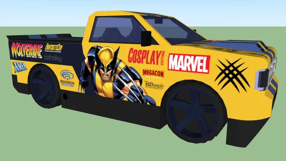 Marvel Wolverine Car | 3D Warehouse