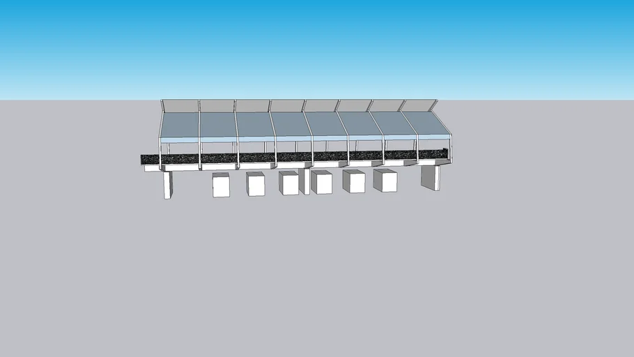 cal expo entrance building | 3D Warehouse