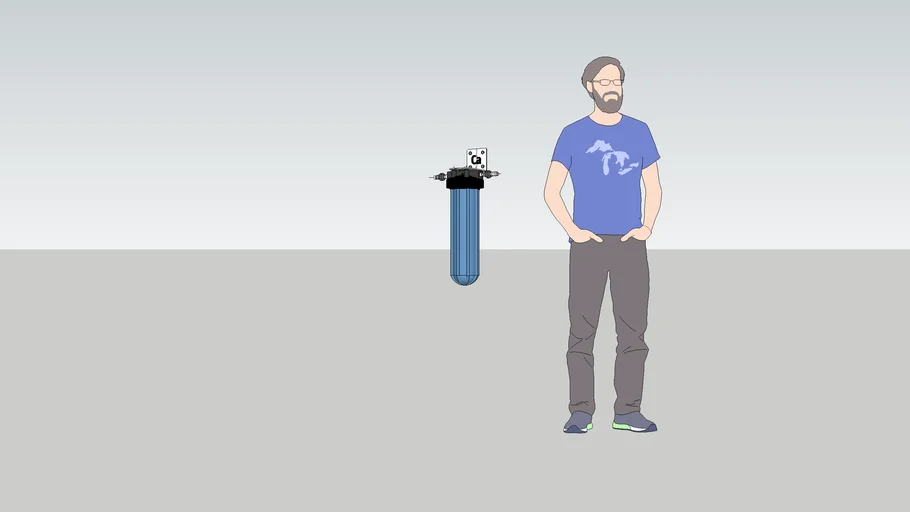 Whole House Compact Water Filter | 3D Warehouse