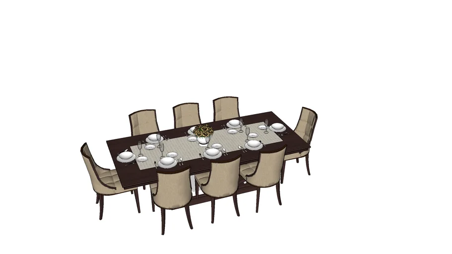 Governor's Dining set | 3D Warehouse