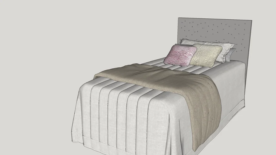 Single bed | 3D Warehouse