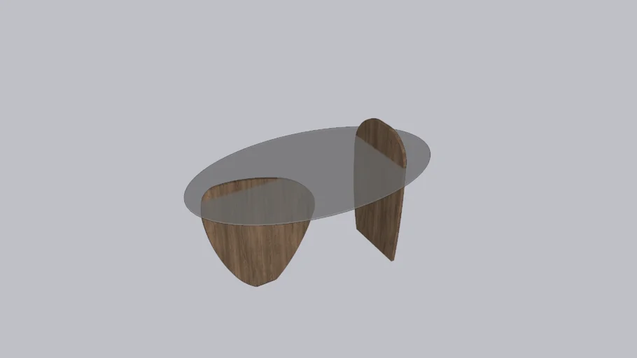 Modern Glass Table | 3D Warehouse