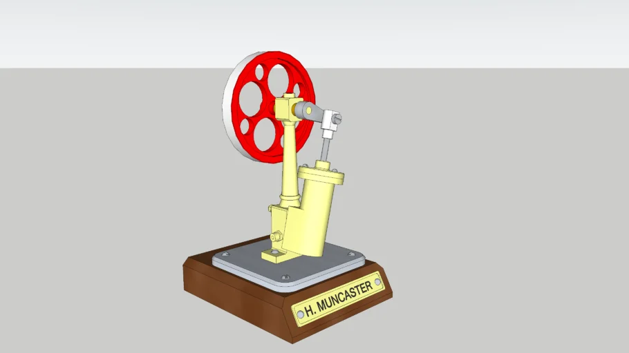 Oscilating steam engine | 3D Warehouse