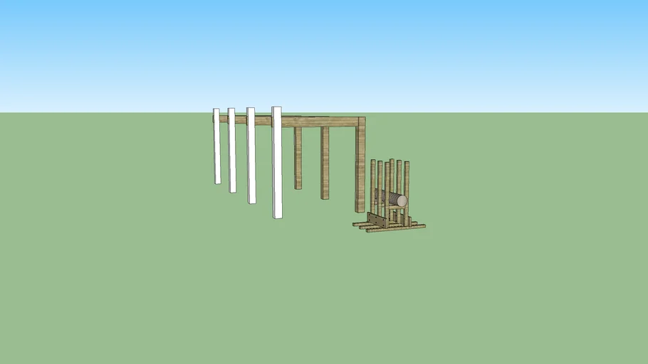 chevalet de sciage | 3D Warehouse