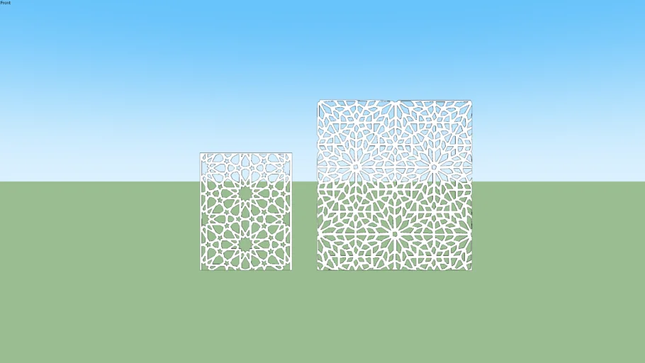 Panel GRC | 3D Warehouse