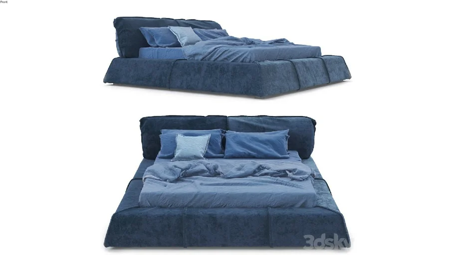 Paris Bed Baxter | 3D Warehouse