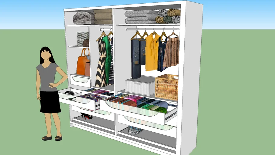 Furniture-Closet | 3D Warehouse