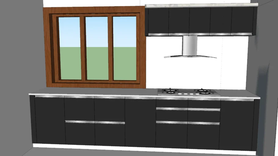 modular kitchen | 3D Warehouse
