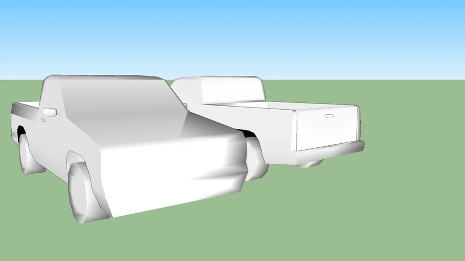 Pickup Car Template | 3D Warehouse
