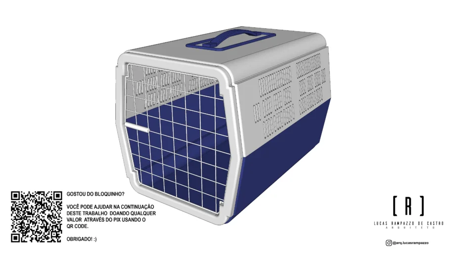 Caixa de Transporte Pets | 3D Warehouse