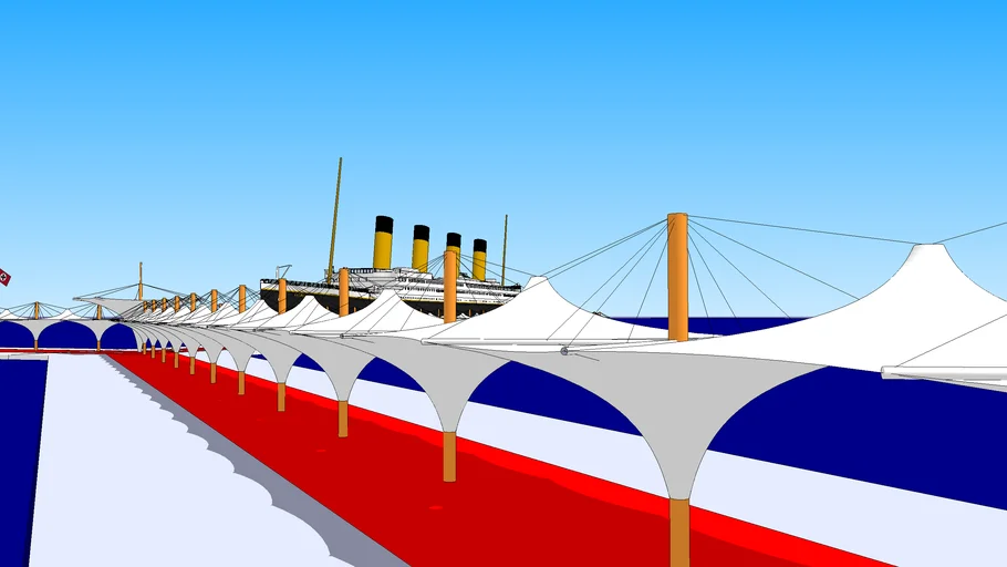 study 2 of a marine reception terminal | 3D Warehouse