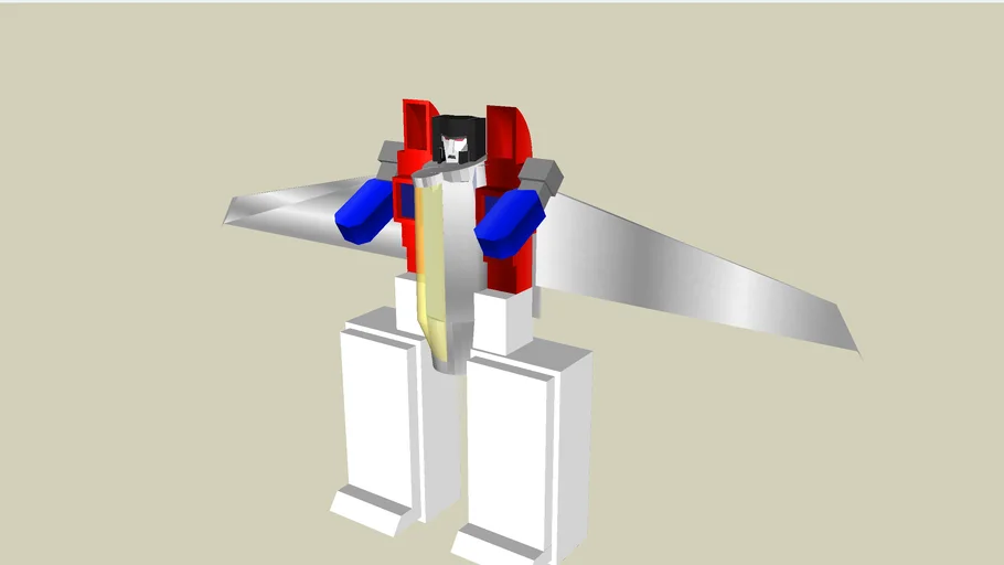 Starscream Transformed | 3D Warehouse