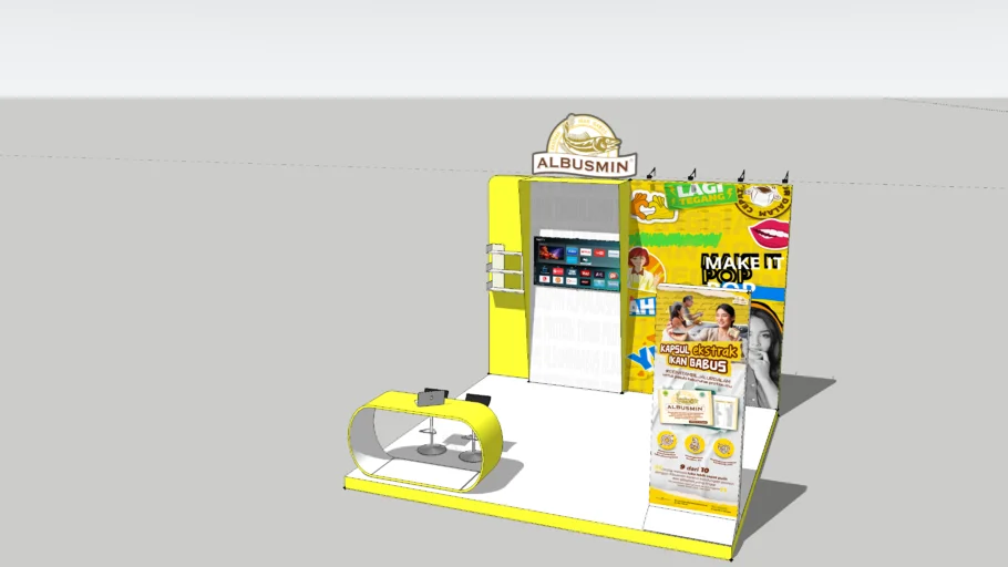 booth | 3D Warehouse