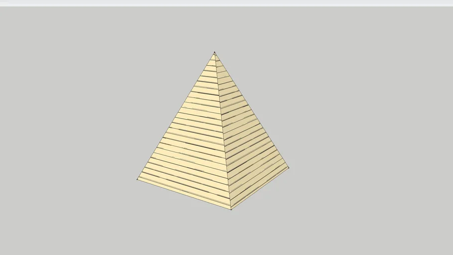 Pirámide | 3D Warehouse