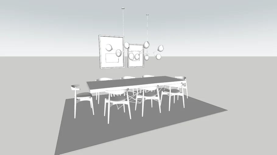 dinning 6 | 3D Warehouse