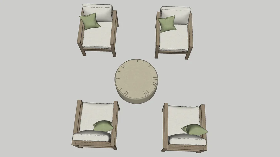 seating area | 3D Warehouse
