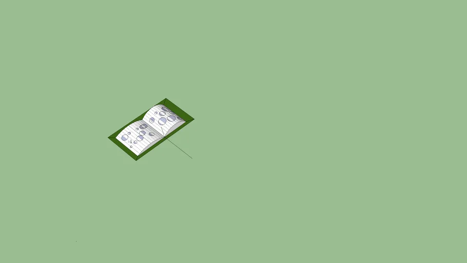 Open Braille Book | 3D Warehouse