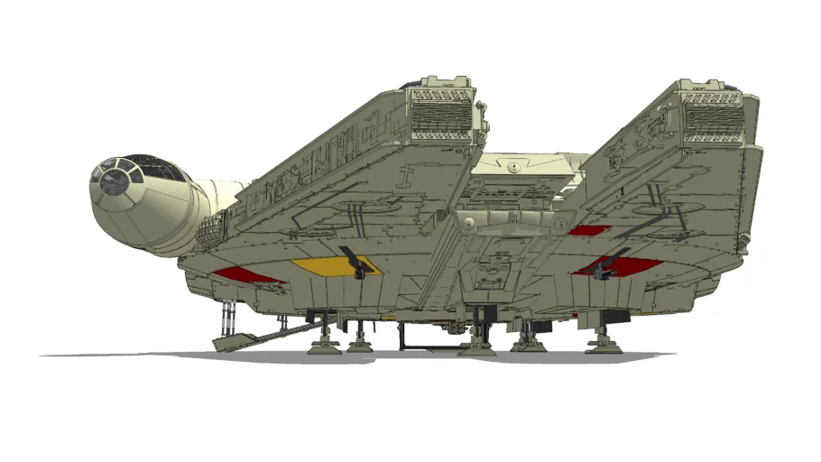 The Millennium Falcon | 3D Warehouse