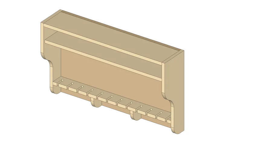 bessey clamp rack | 3D Warehouse