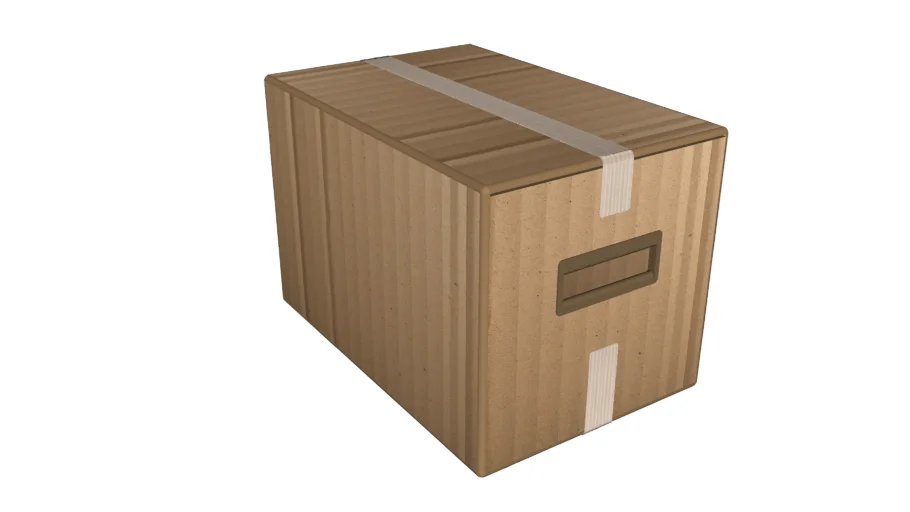 Cardboard Box | 3D Warehouse